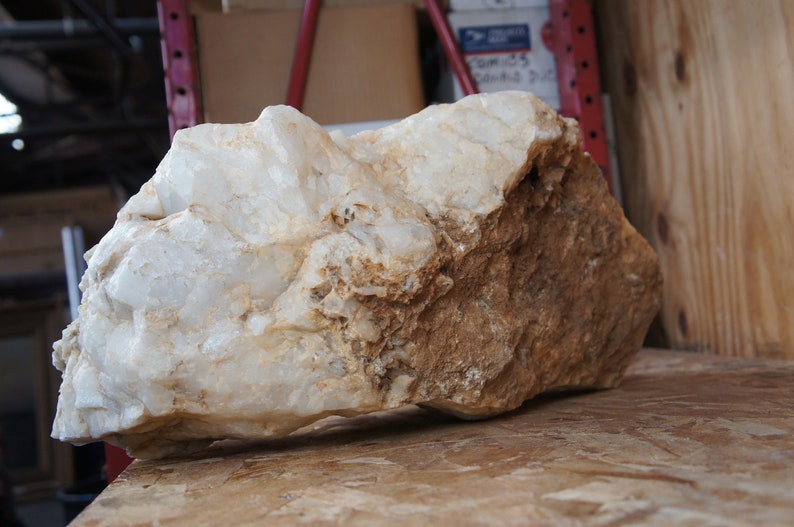 90lb Natural Rough White Quartz Crystal Rock Stone Specimen - Etsy