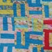 Vintage Hand Stitched Patchwork Quilt Red & Blue Full Size - Etsy
