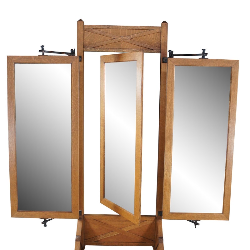 Antique Standing Mirror - Etsy