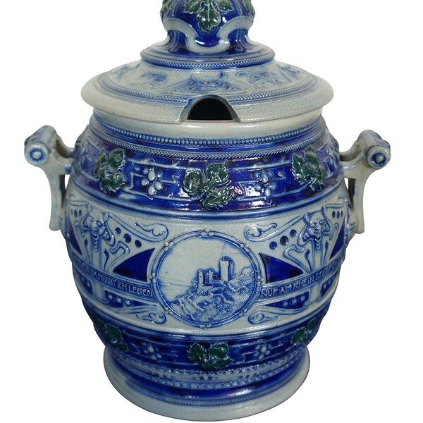 Antique Westerwald German Stoneware Crocks - Etsy