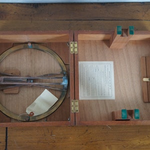 Vintage Thomson System Azimuth Nautical Navigation Instrument Circle ...