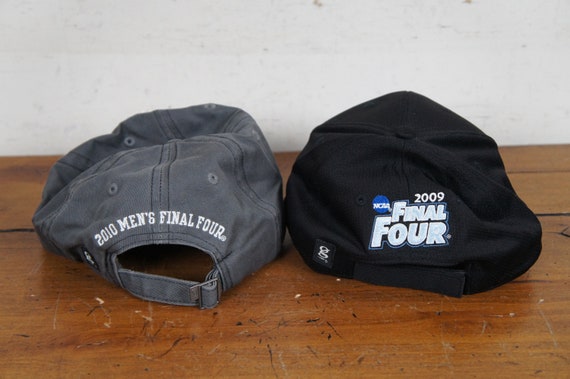 12 Vintage NCAA Final Four Tournament Ball Caps Baske… - Gem