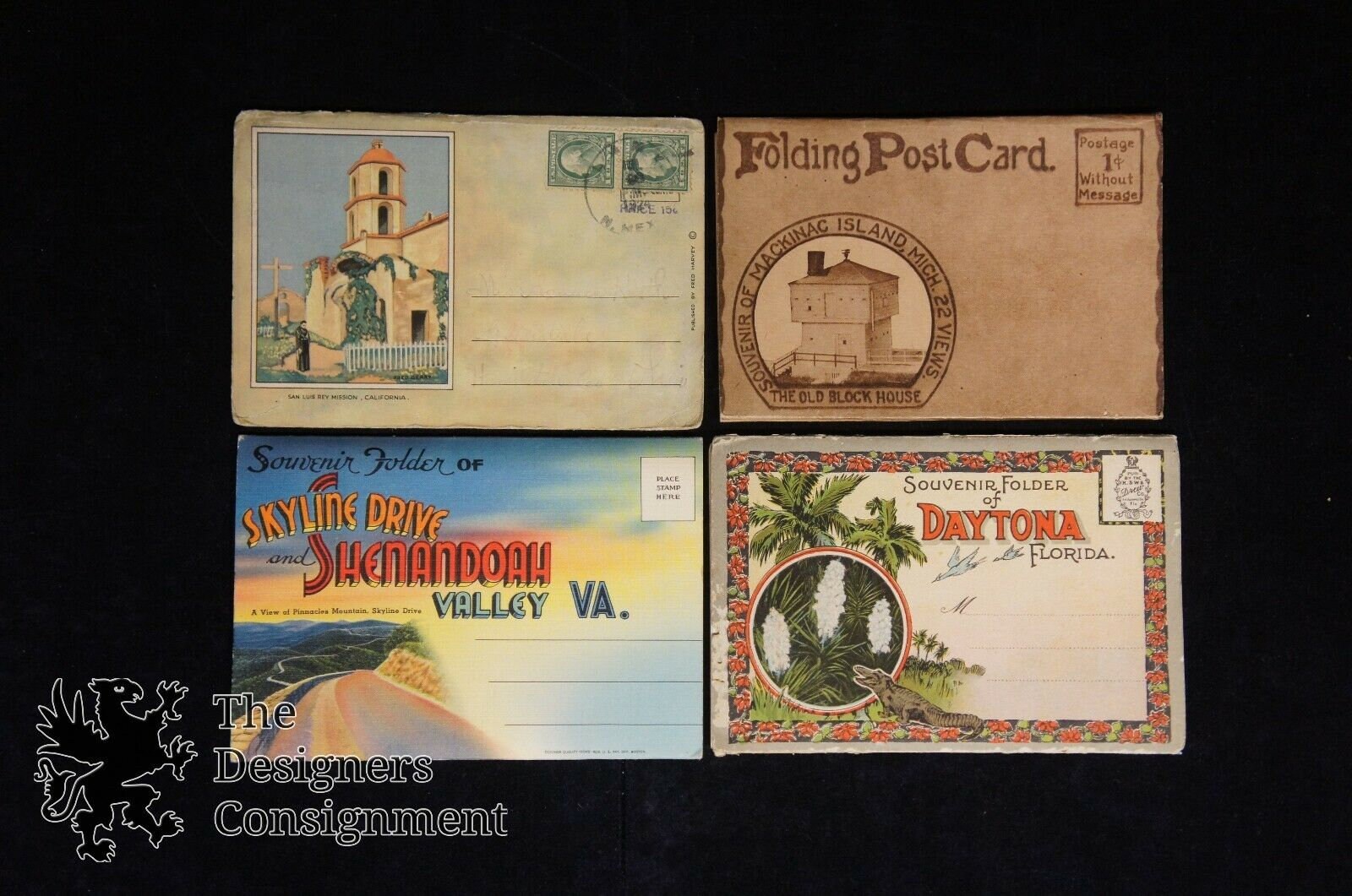 15 Vintage Postcards & Folding Postcard Souvenir Folders USA | Etsy