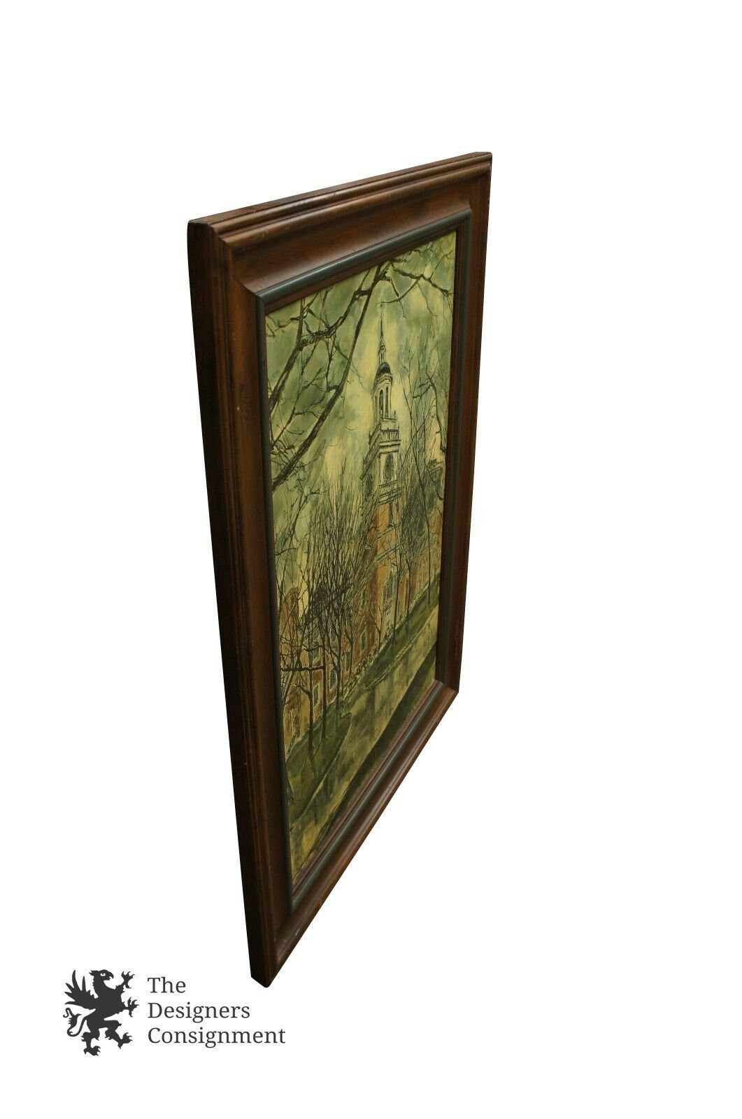 Colonial Print on Board College Campus Architectural Building - Etsy