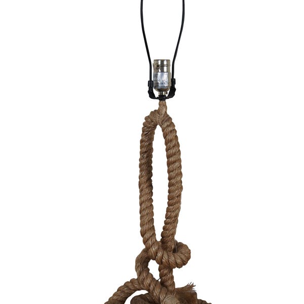 Rope Lamp - Etsy