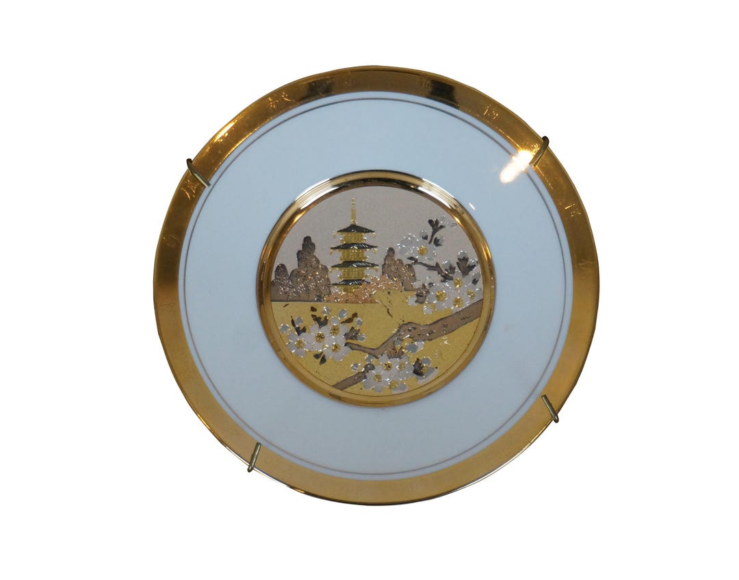 Japanese Spring Cherry Blossoms Hamilton Collection Chokin Calendar ...