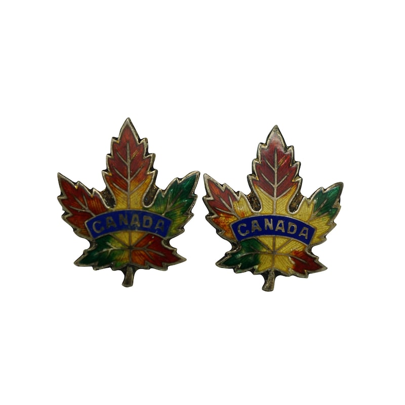 Sterling Leaf Pin - Etsy
