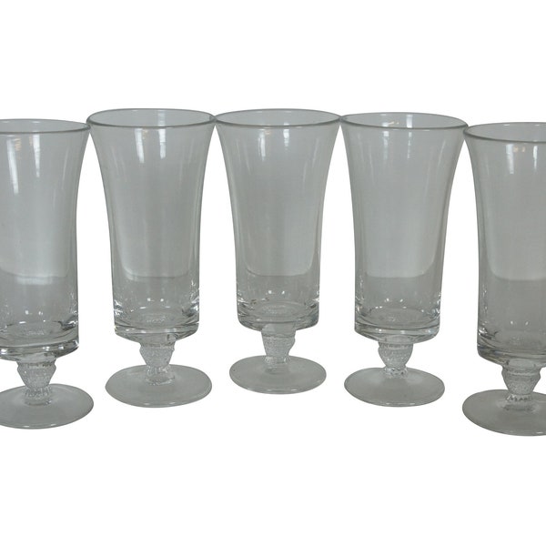 Footed Juice Glasses - Etsy
