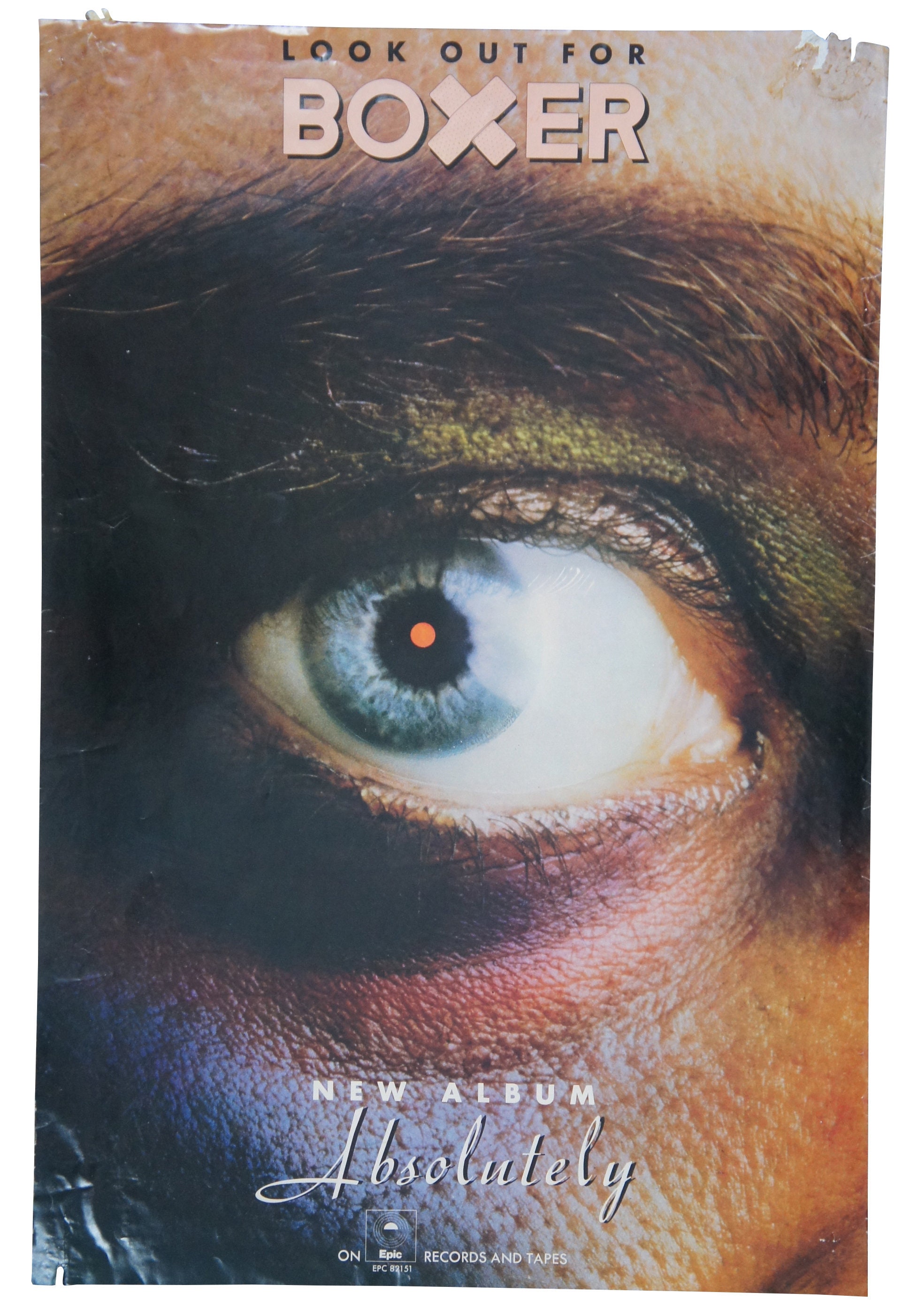 Original 1977 Boxer Absolutely New Album Rock Promo Poster - Etsy
