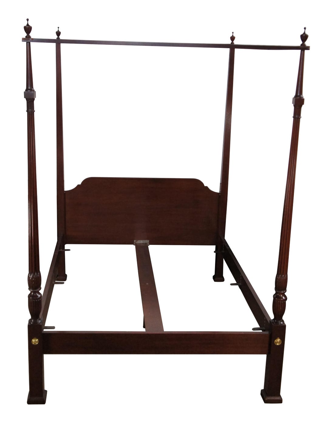 Baker Furniture Colonial Williamsburg Mahogany Queen Size 4 Poster ...