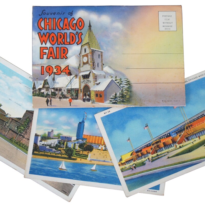 Worlds Fair Postcard - Etsy