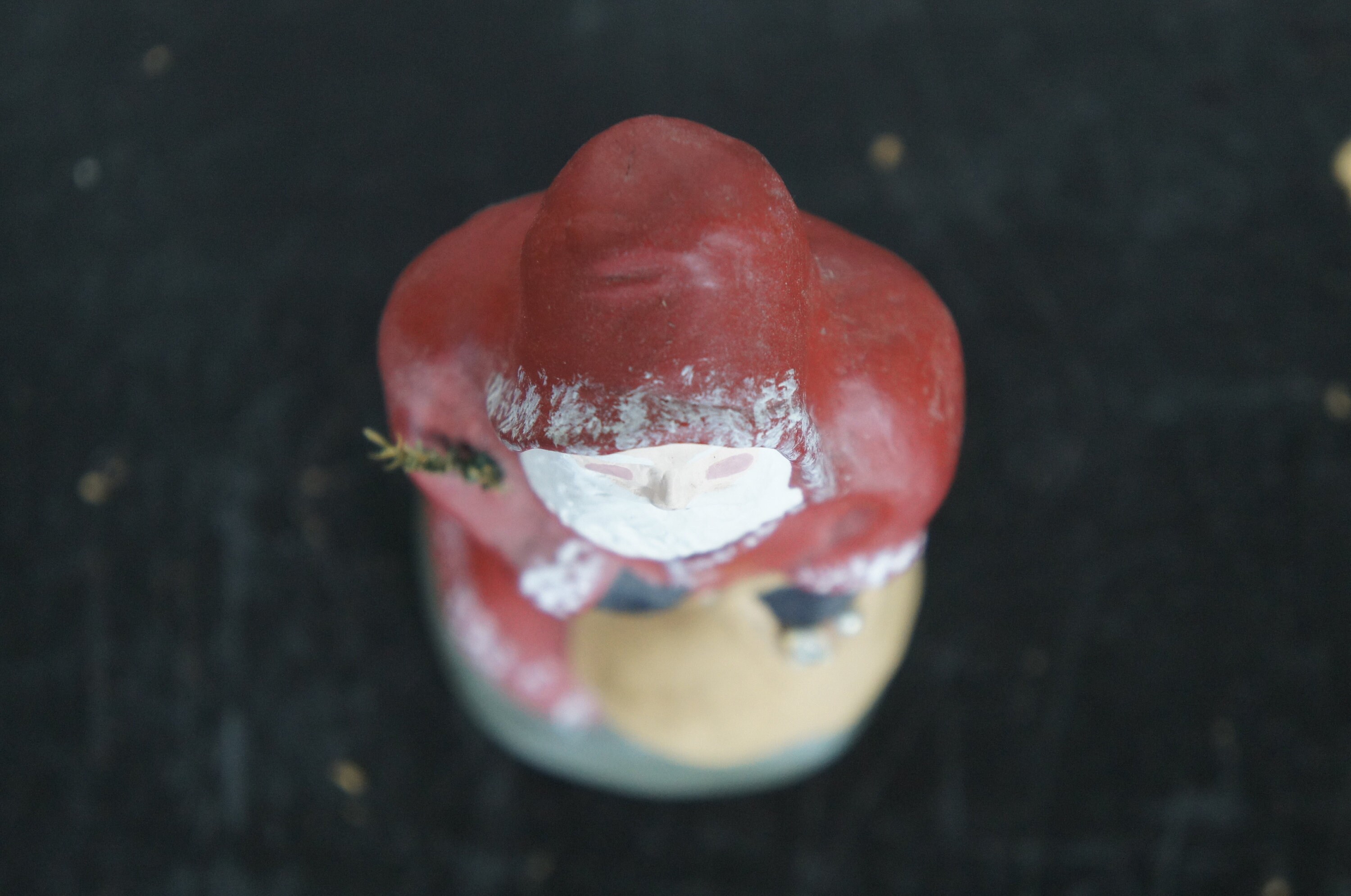 1983 Vintage Plaster Santa Claus Father Christmas Figurine | Etsy