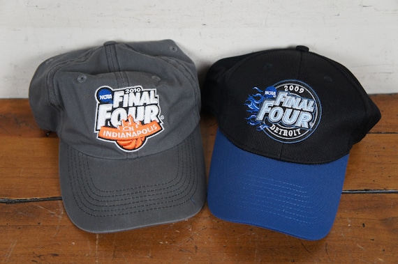 12 Vintage NCAA Final Four Tournament Ball Caps Baske… - Gem