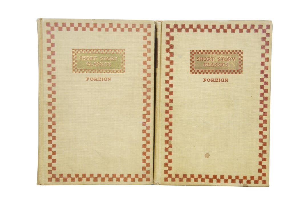 1907 Short Story Classics Foreign Vol I and II HB Books PF Collier ...