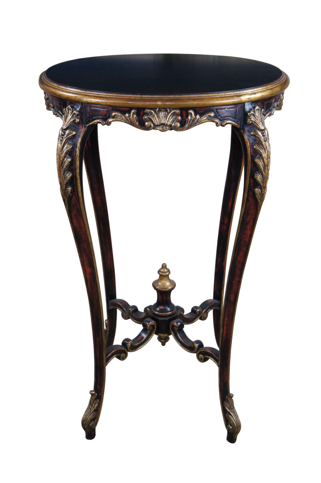 French Rococo Style Tall Guéridon Pedestal Table Plant Sculpture Stand ...