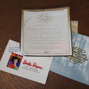 1997 Mattel Bob Mackie Madame Du Barbie Doll in Original Box 15 - Etsy