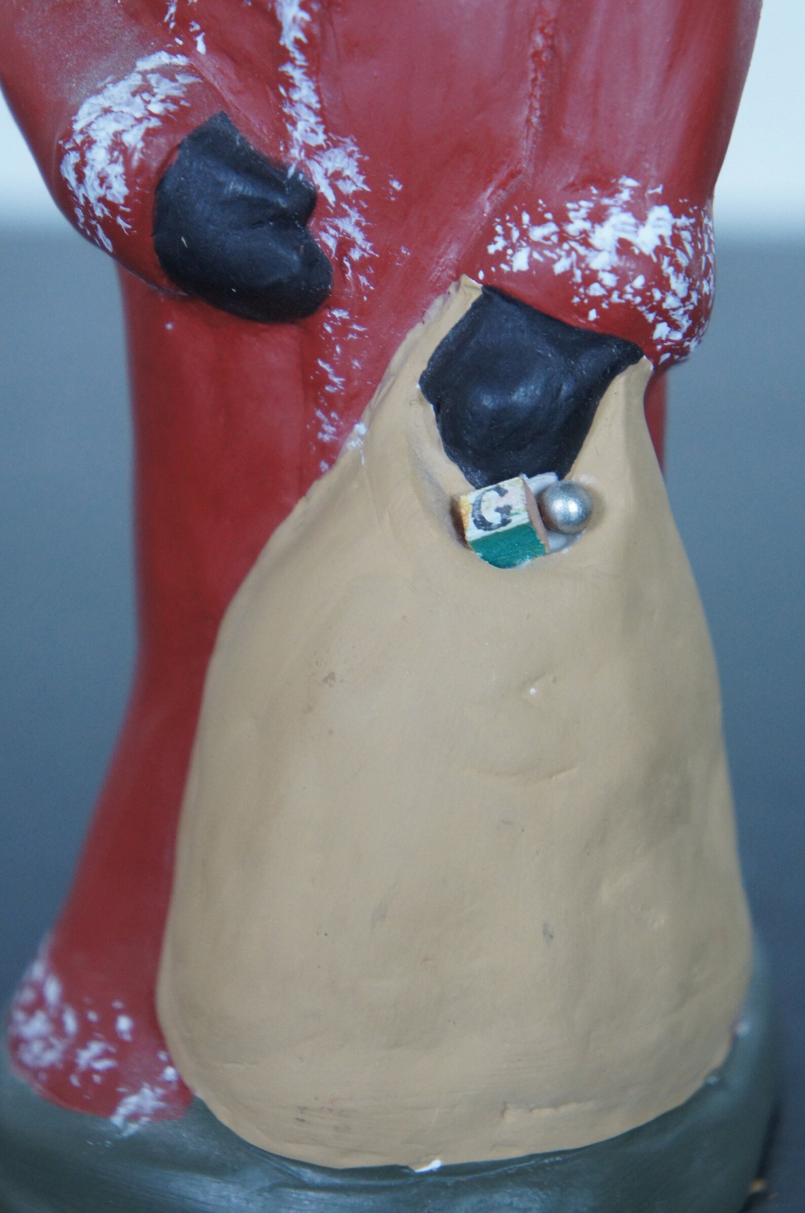 1983 Vintage Plaster Santa Claus Father Christmas Figurine | Etsy