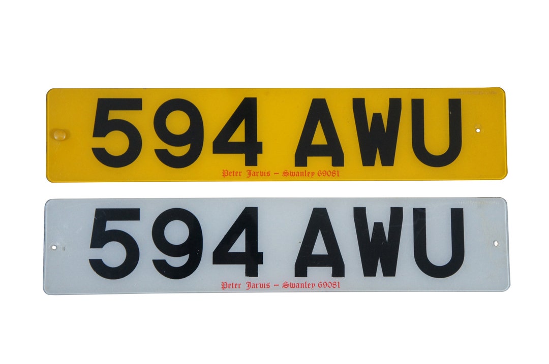 2 Peter Jarvis Euro Car Dealer Vehicle Registration License Plates ...