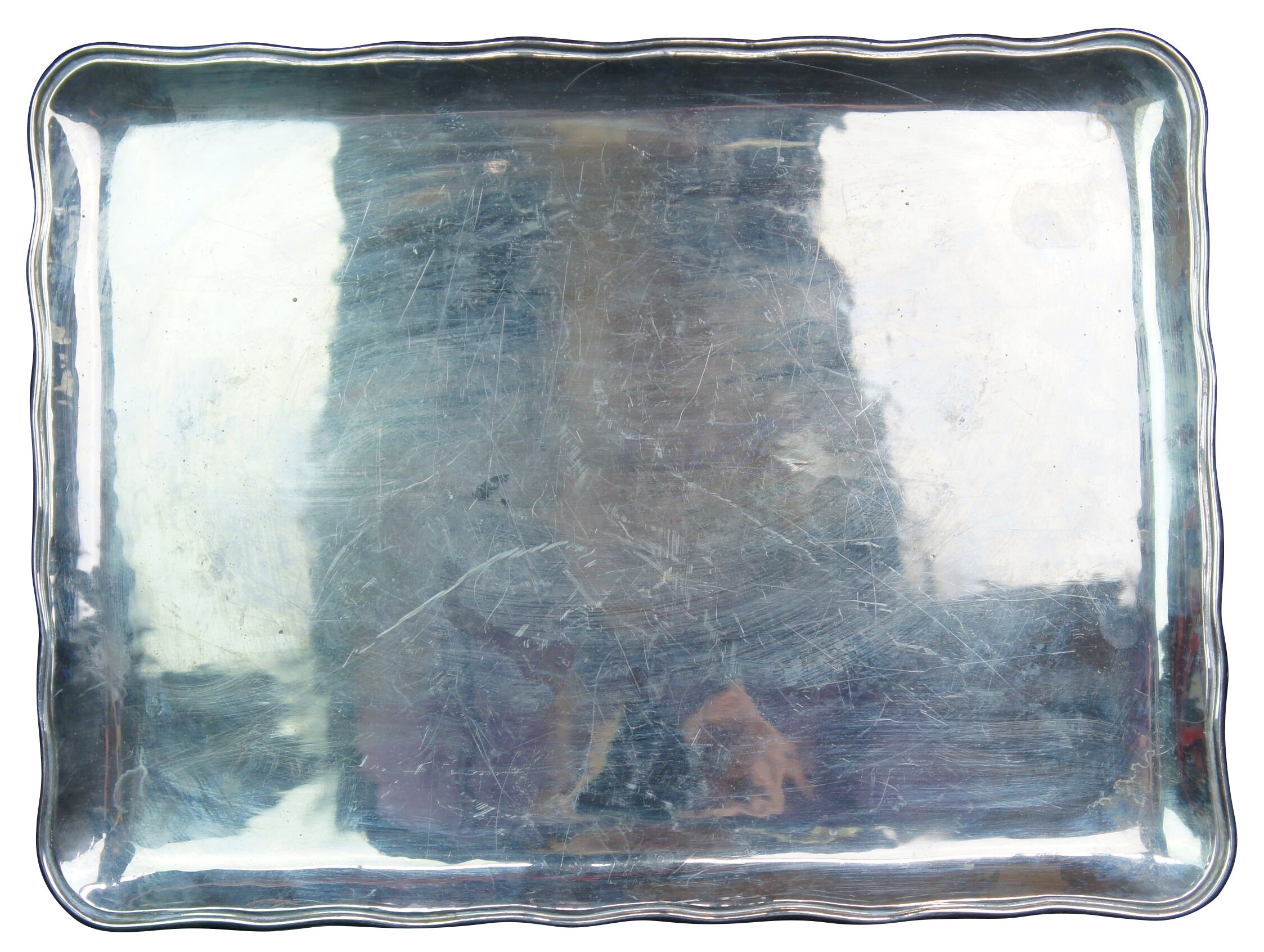 Dining & Serving Vintage Rectangular Silverplate Serving Tray Plata ...