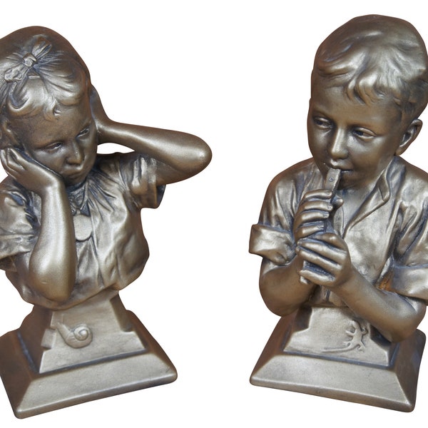 Esco Chalkware Statue - Etsy