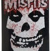 Vintage Misfits Splatter RP607 Bloody Fiend Skull Blacklight - Etsy