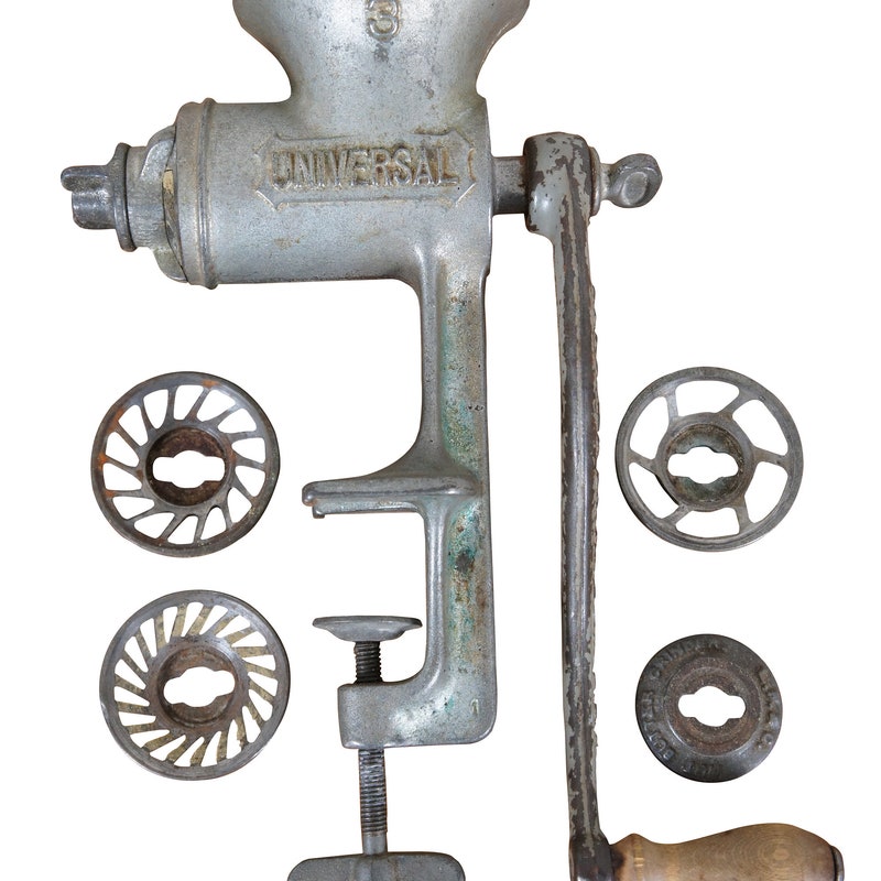 Antique Meat Grinder - Etsy