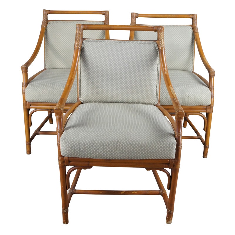 Rattan Dining Chairs - Etsy