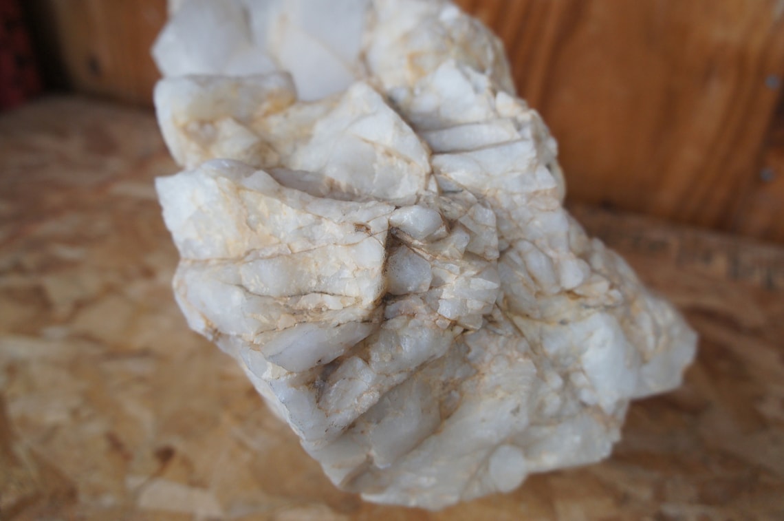 90lb Natural Rough White Quartz Crystal Rock Stone Specimen - Etsy