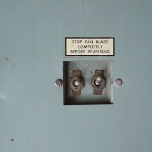 Retro Vintage Lau Industrial Box Fan Coffee Table Glass Top Reclaimed ...