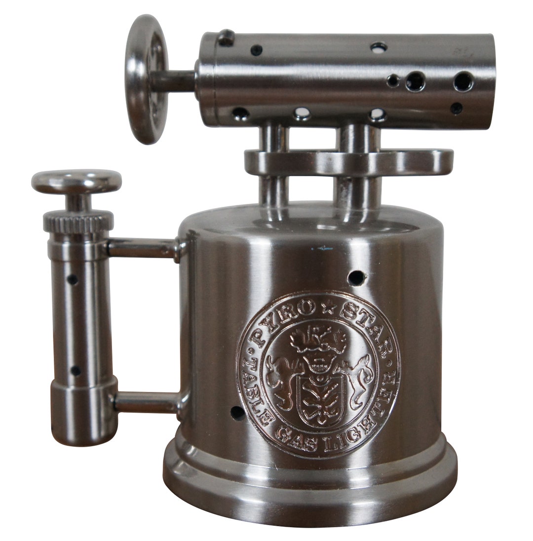 Vintage Pyro Star Vector KGM Chrome Table Gas Lighter Megapump - Etsy