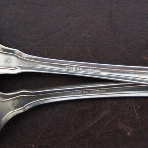 RW&S Wallace Sterling Silver 925 Cake Pie Server and 2 Serving Spoons ...