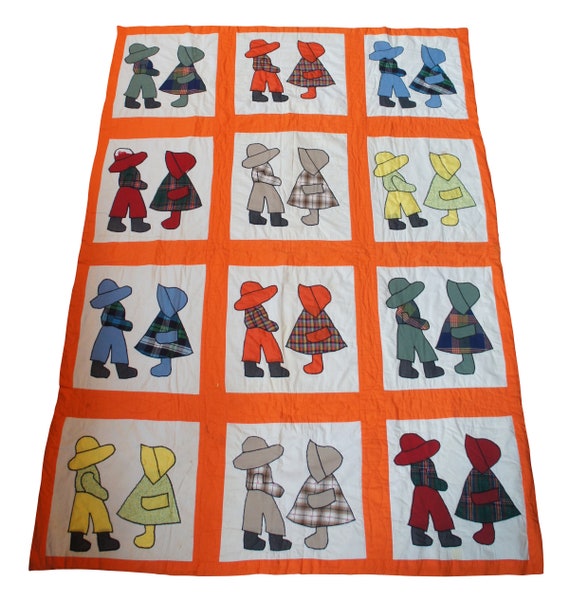 Old Dutch Boy Quilt Pattern Object: Quilt (Sunbonnet Sue/Dutch Doll)