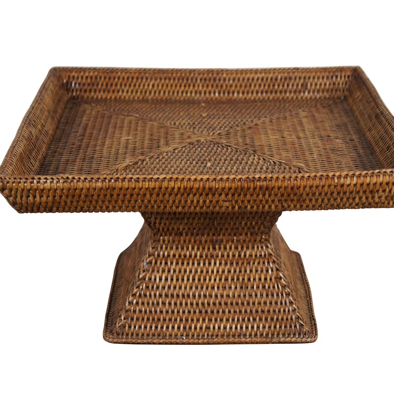 Wicker Cake Stand - Etsy