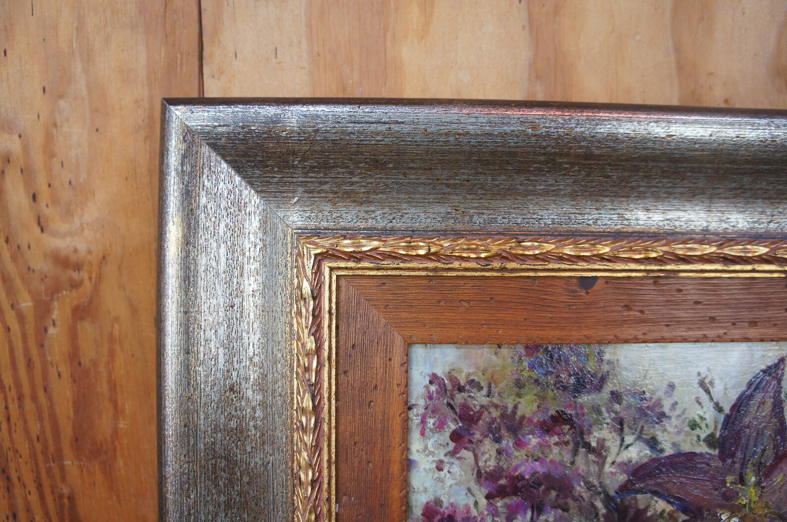 Still Life Floral Oil Painting by Van Matino Vibrant Flower Bouquet in ...