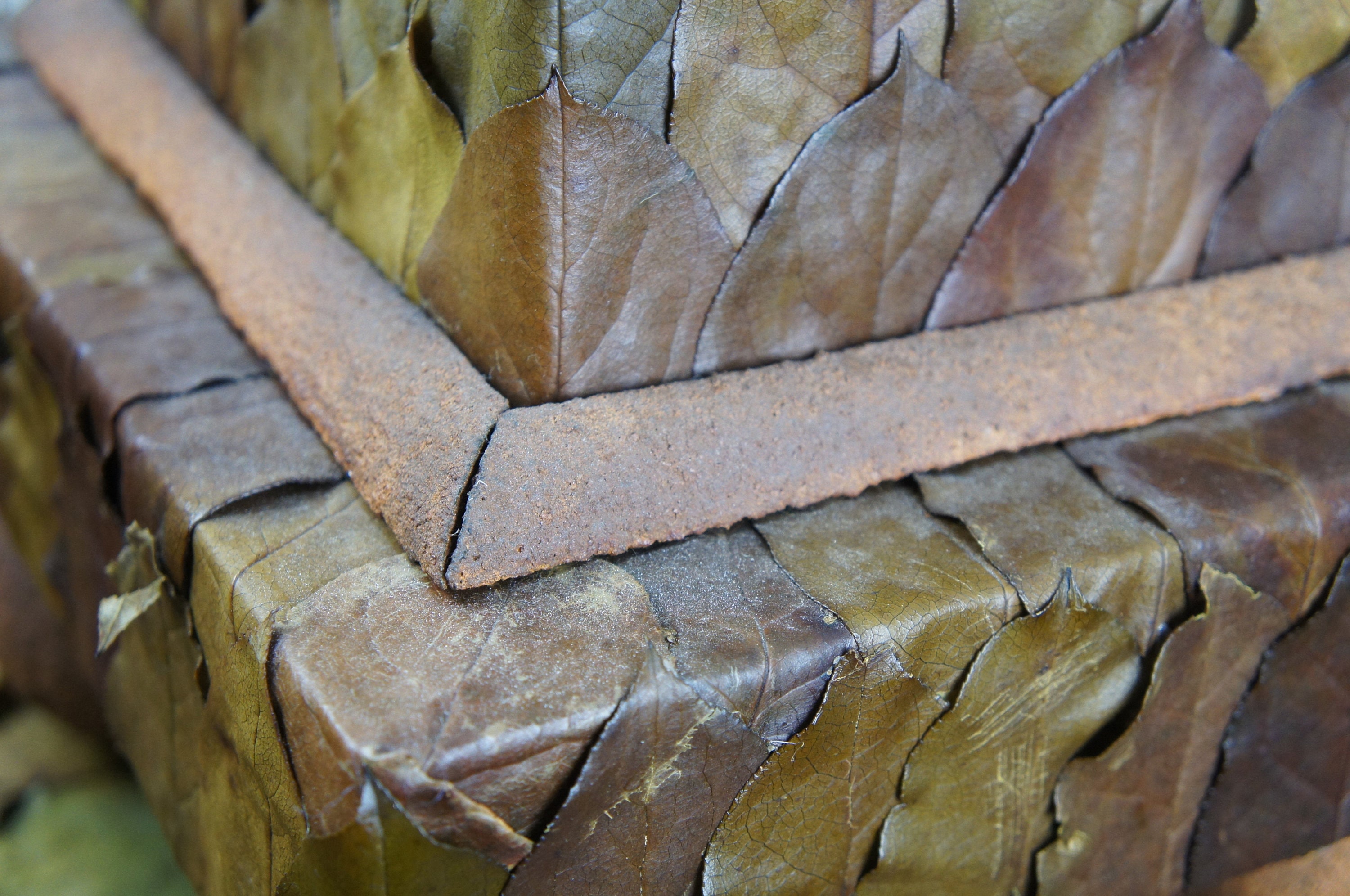 48 Natural Leaf Covered Obelisk Sculpture Tiered - Etsy