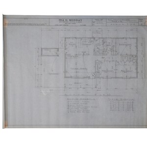Mid Century 1960s Set of 4 Architectural Drafting Design House ...