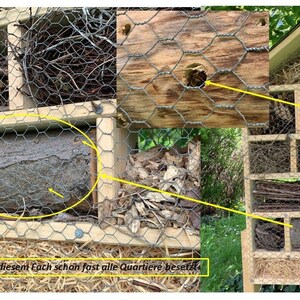 Large Insect Hotel Kit, DIY Insect House, Insect House, House for ...