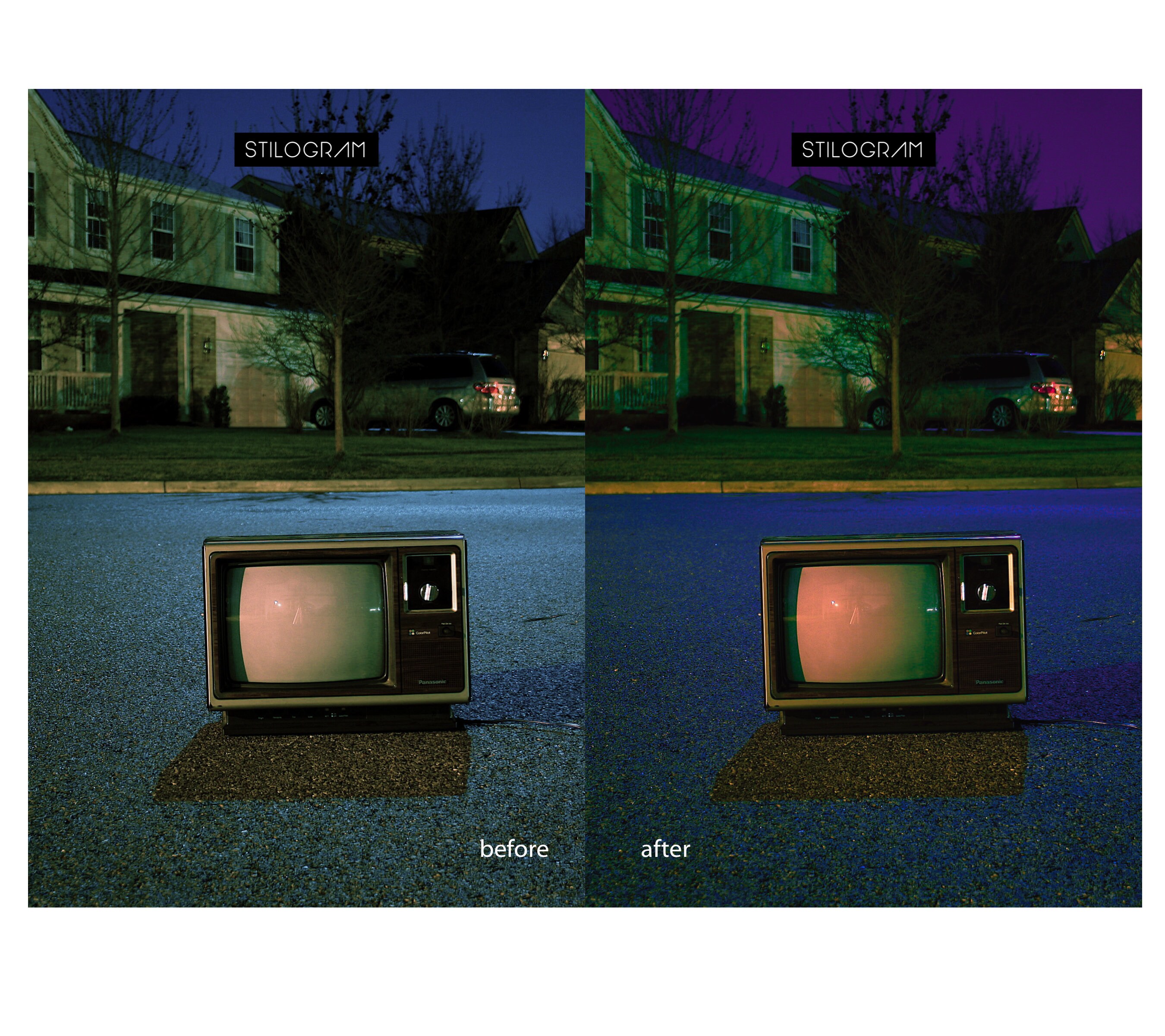 Photoshop Filters Inspired by TIM BURTON Color Grading Actions Palettes ...