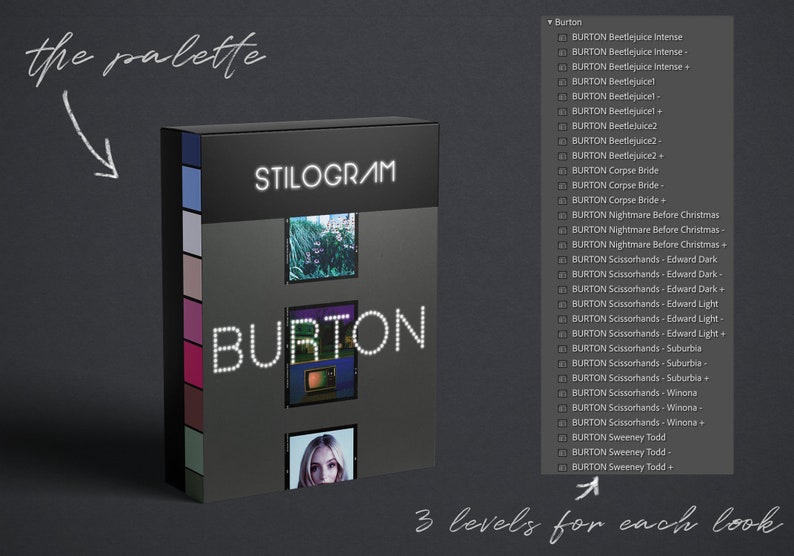 Photoshop Filters Inspired by TIM BURTON - Color Grading Actions ...