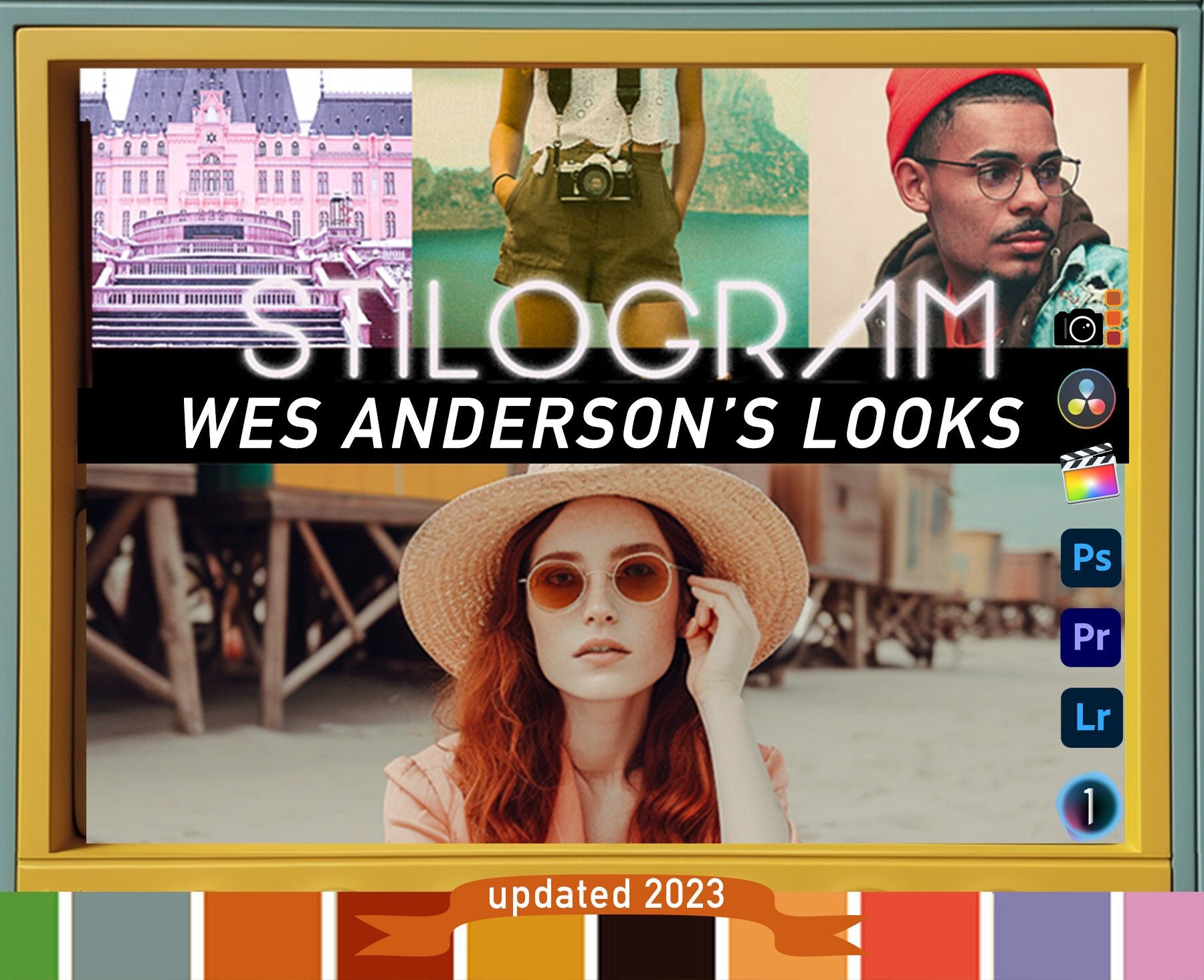 Luts Pack - Wes Anderson-inspired Palette - 3d LUT CUBE Pack for ...
