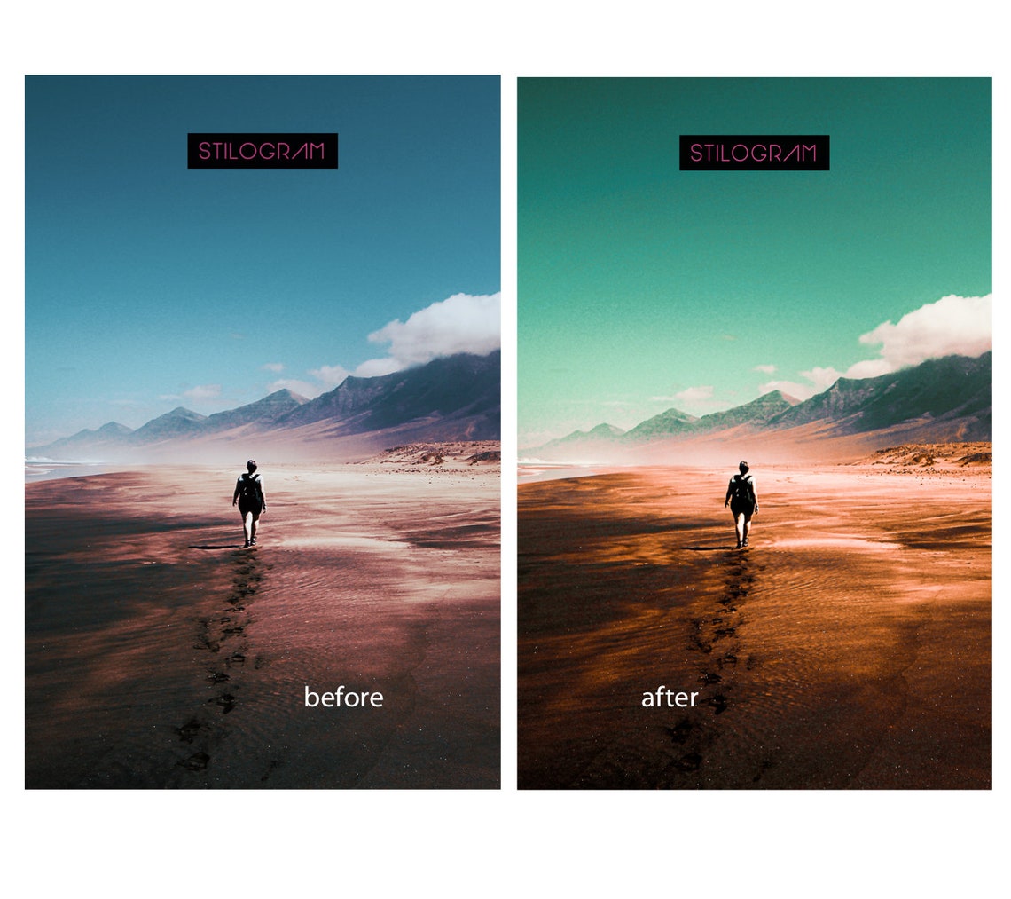 Mad Max Color Grading Photoshop Action Pack - Vibrant Orange, Teal ...