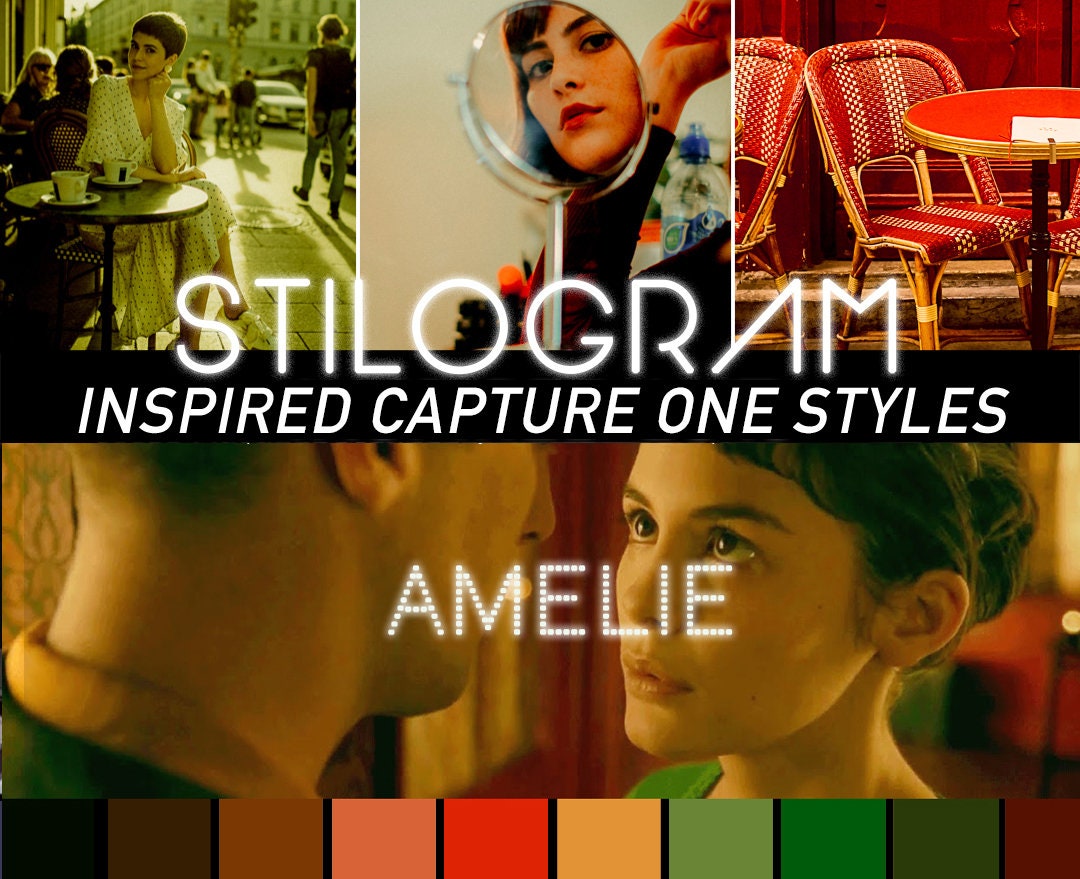 AMELIE Capture One Stylepack - Warm, Rich Color Palette Inspired by the ...