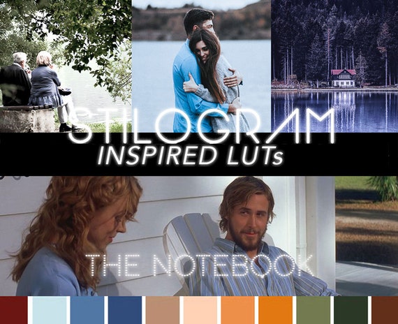 Luts Pack the Notebook Movie Color Scheme 40s Style - Etsy