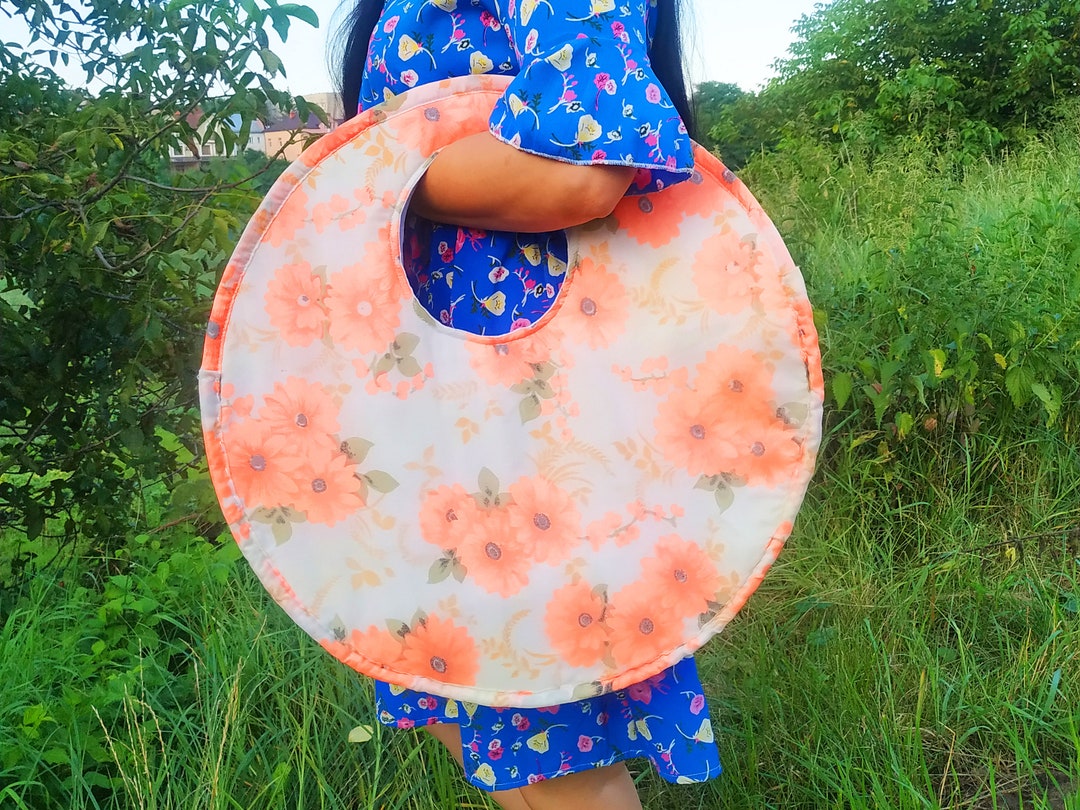 Circle Bag Sewing Pattern PDF - Round Bag Sewing Pattern DIY - 2 Sizes Inner Circle Bag Sewing ...
