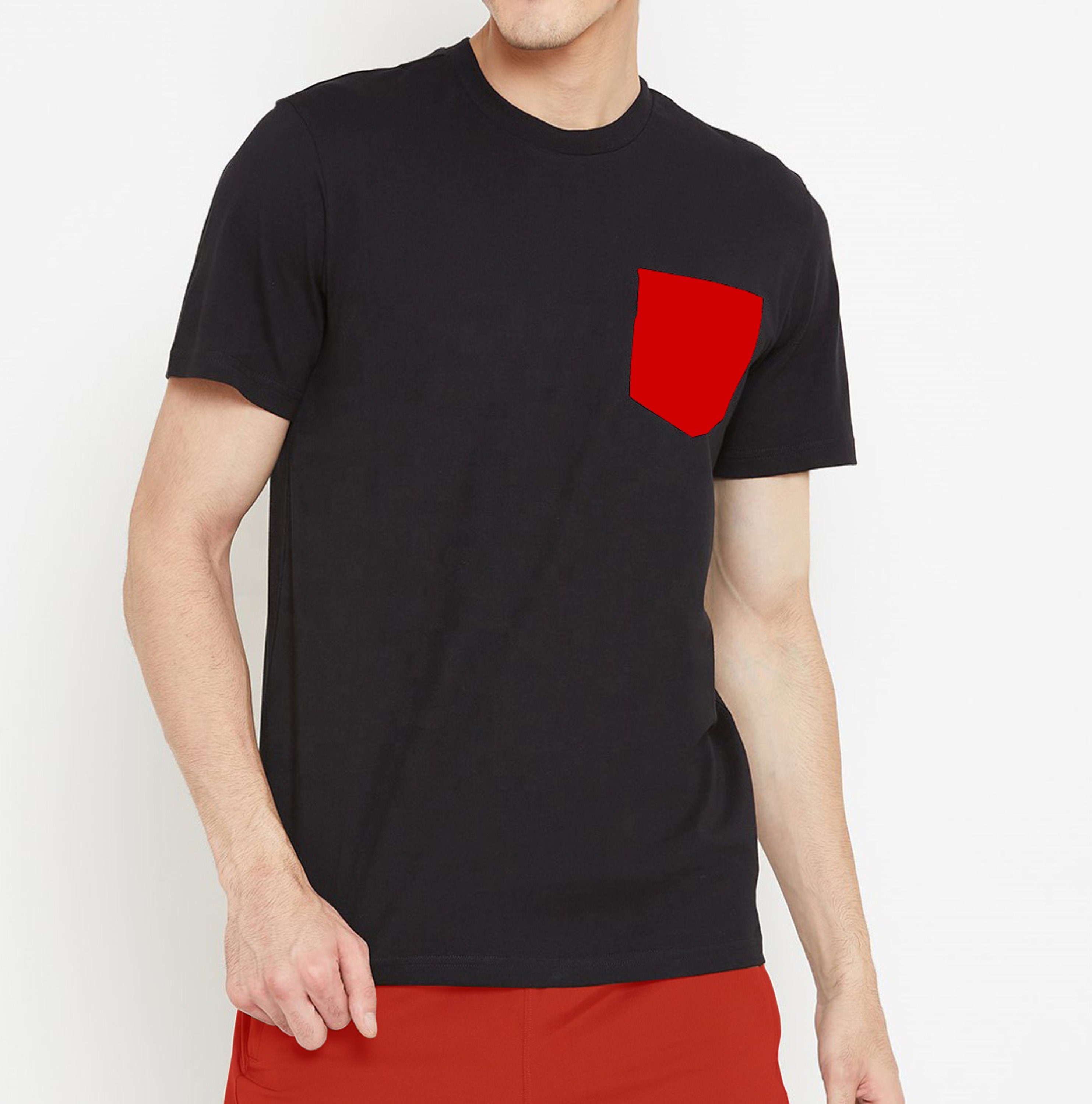 Men's T-shirt Sewing Pattern PDF T-shirt With Pocket - Etsy