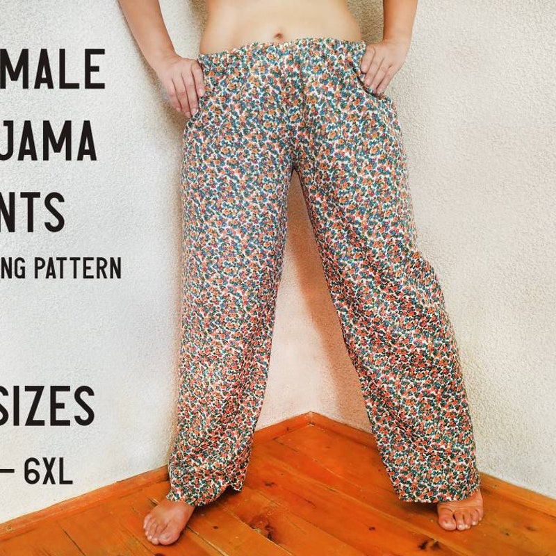 Pajama Pants Pattern - Etsy