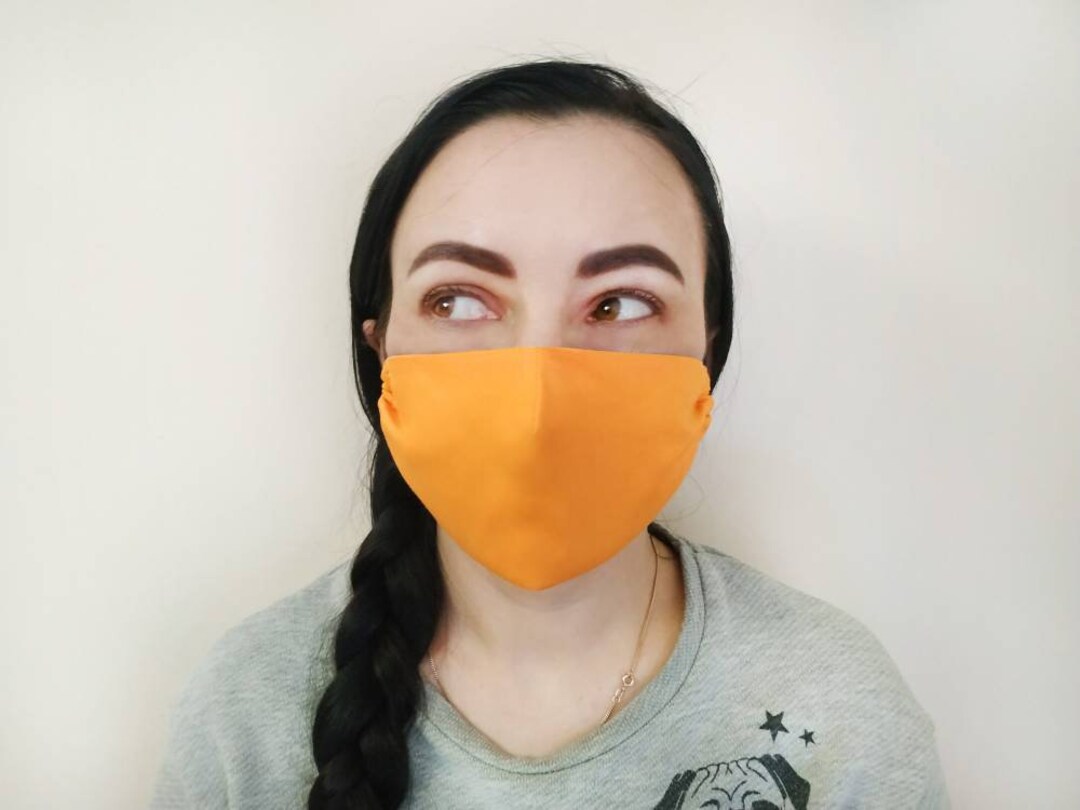 Face Mask Pattern Easy Sewing, 2 Layer Fabric, Mask for Adults, Nurse ...