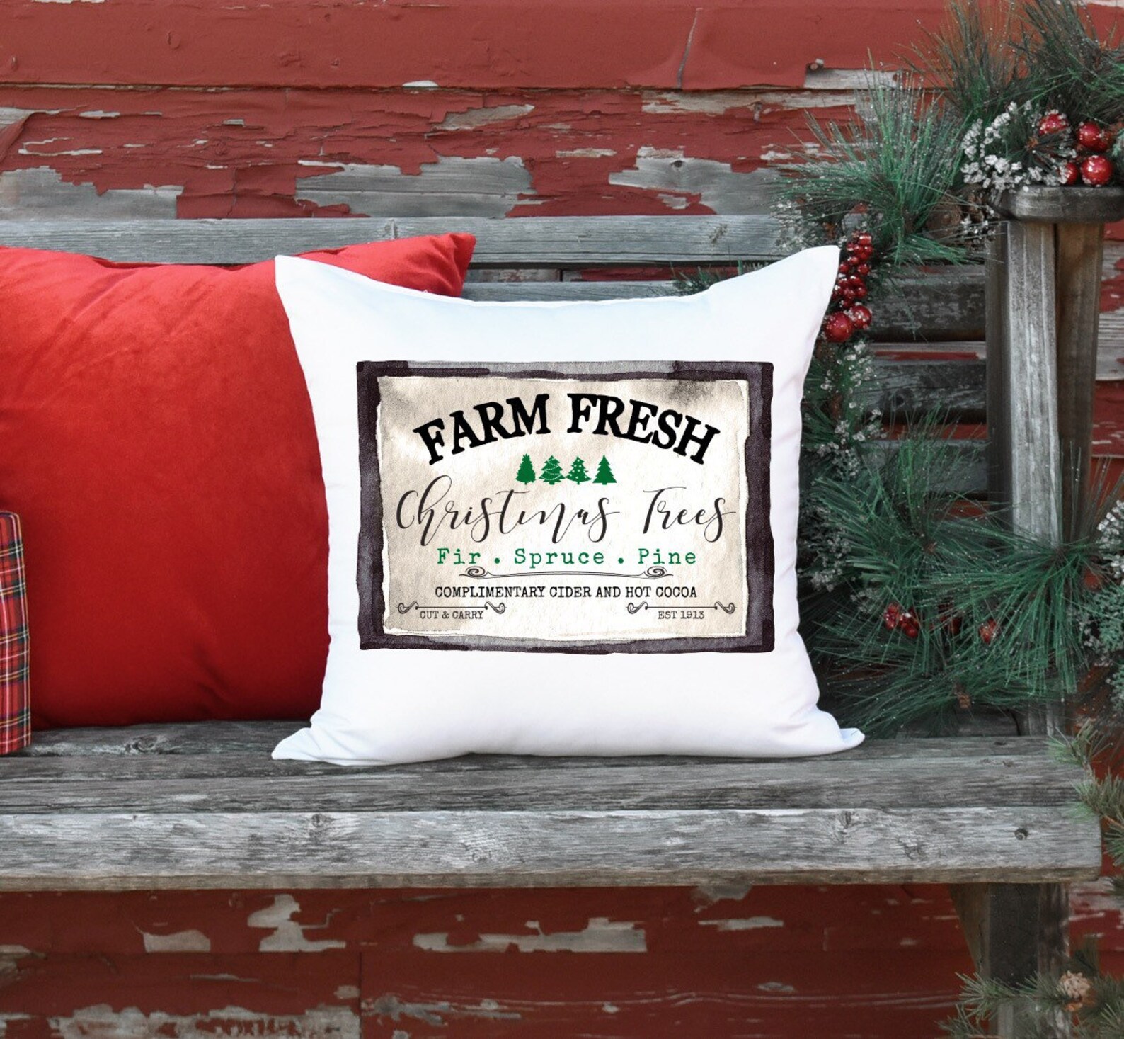 Farm Fresh Tree Png Christmas Tree Sublimation Christmas - Etsy