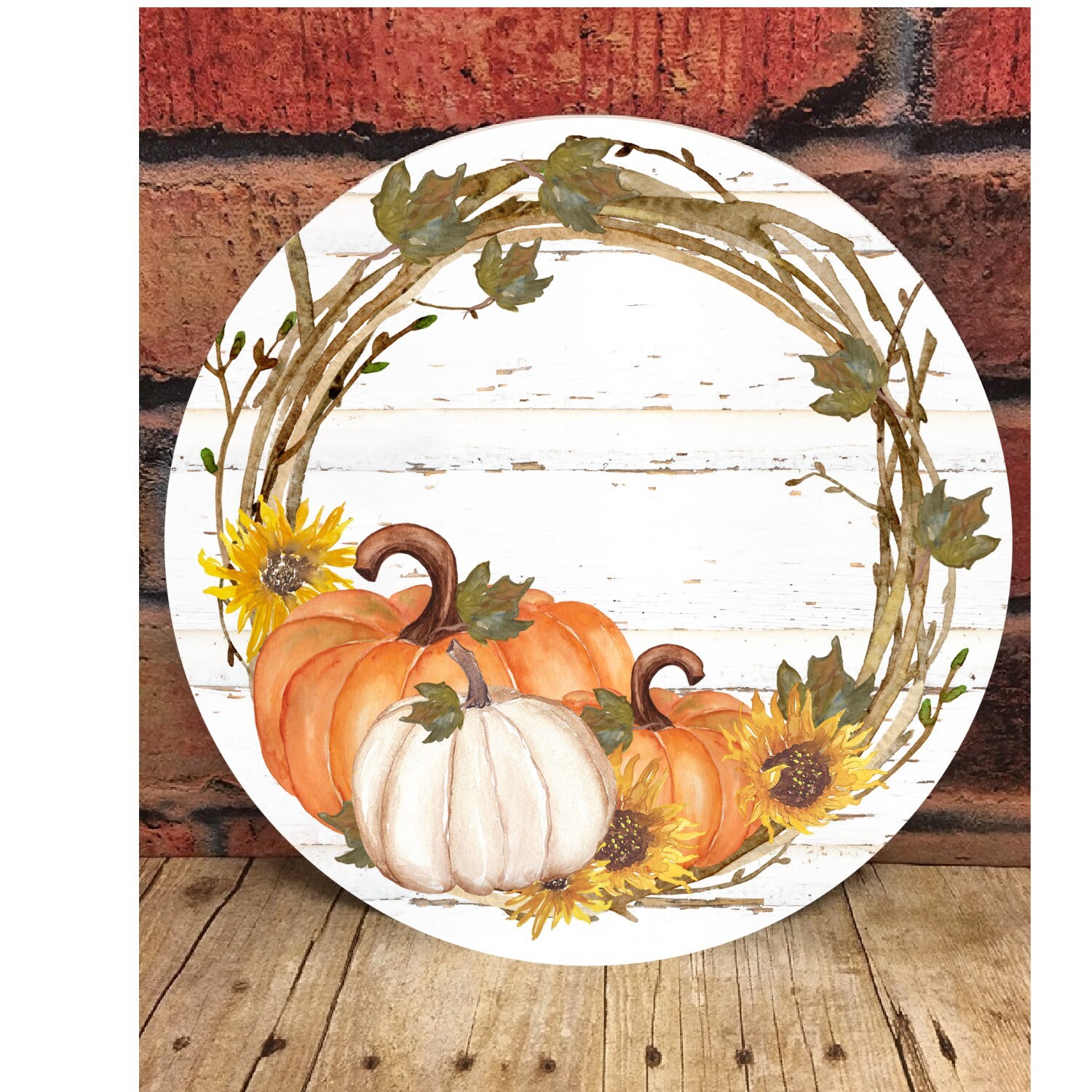 Welcome Pumpkin Circle Template Hardboard Circle Template - Etsy