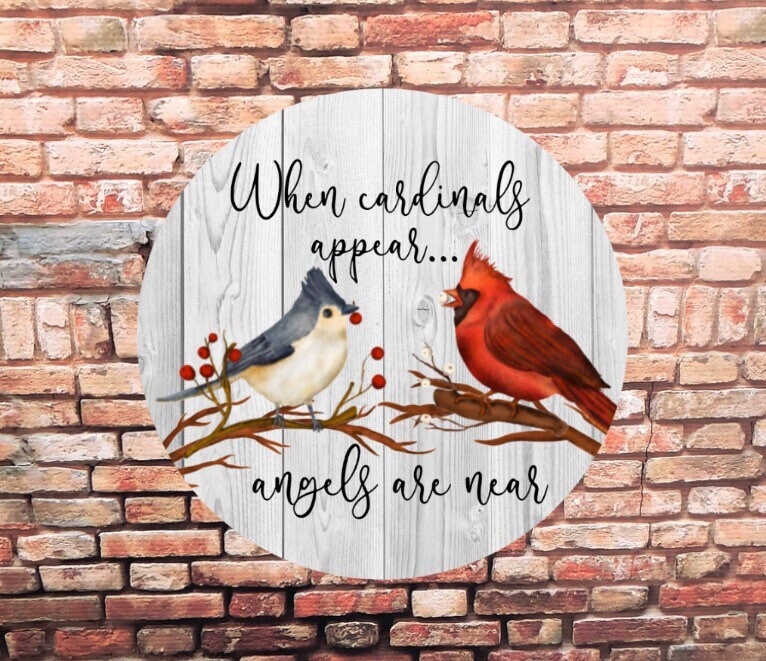 Cardinal Round Ornament Ornament Designs Christmas - Etsy